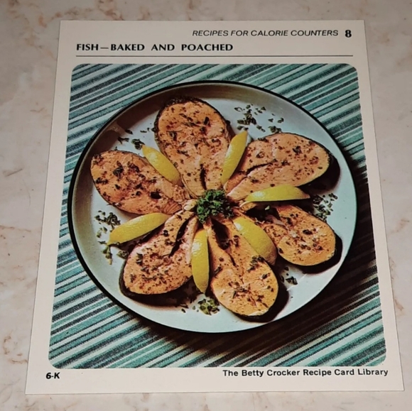 Other | The Betty Crocker Recipe Card Library Replacement Calorie ...